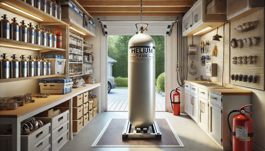 Safety and Storage of Helium Tanks - Ramdon